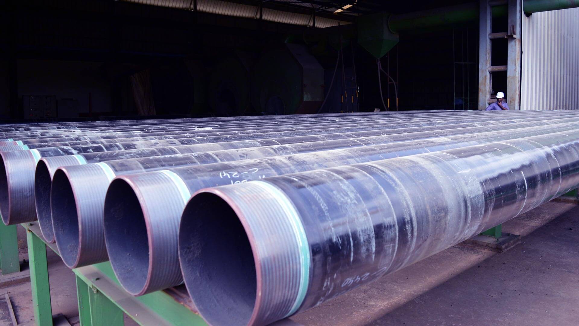 PU Coated Pipes (External Polyurethane) | Riddhi Siddhi Impex